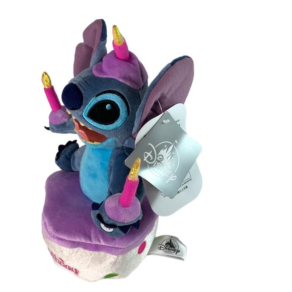 Disney | Toys | Disney Parks Stitch Light Up Happy Birthday Plush ...